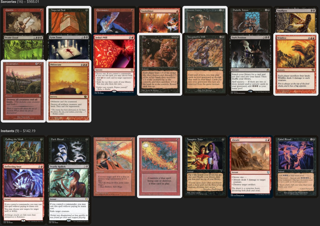 【EDH】愚者滅ぼし、テヴェシュ・ザット+ロフガフフの息子、ログラクフの死の雲デッキ＆解説 | うぇざえるっ！